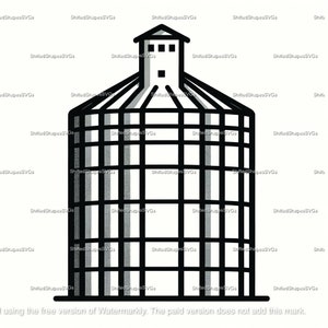 Grain Silo SVG Bundle - Etsy