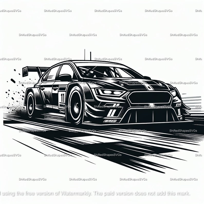 Touring Car Racing SVG Bundle - Etsy