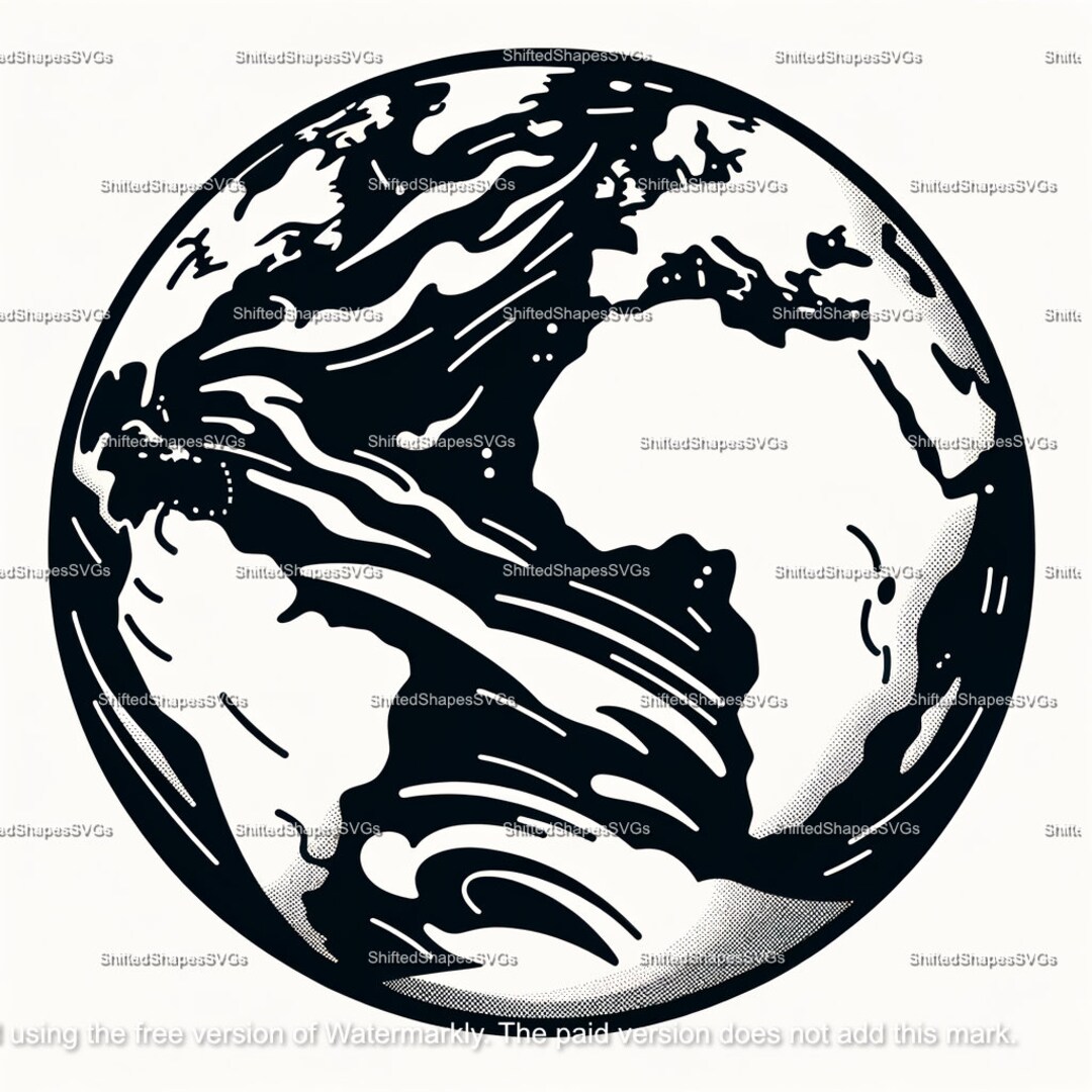 Planet Earth SVG Bundle - Etsy