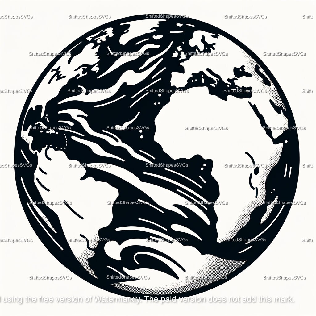 Planet Earth SVG Bundle - Etsy