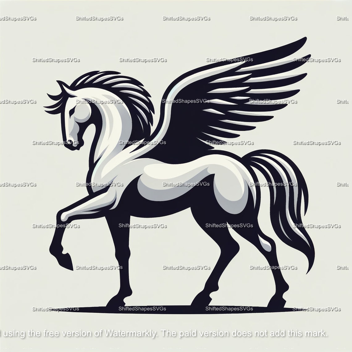 Pegasus SVG Bundle - Etsy