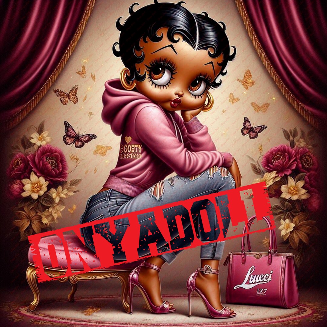 Fashion Girl Clipart: Baddie Boo, Pink Elegance (digital Download) - Etsy