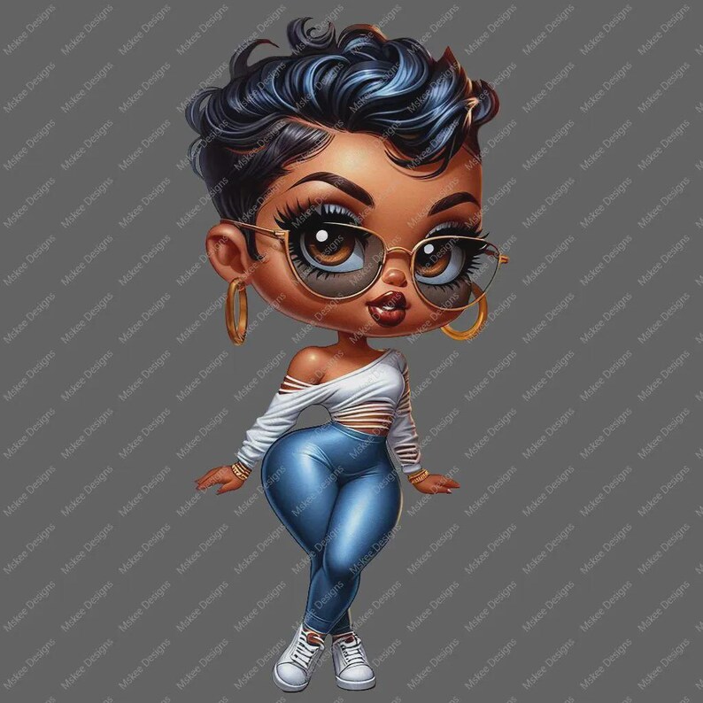 Baddie Boop, Classy, African American Woman, Melanin, Afro Boop ...