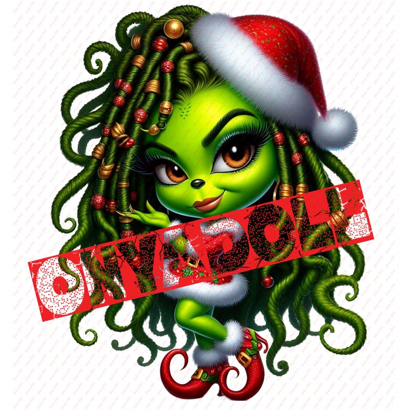 Baddie Grinch - Etsy