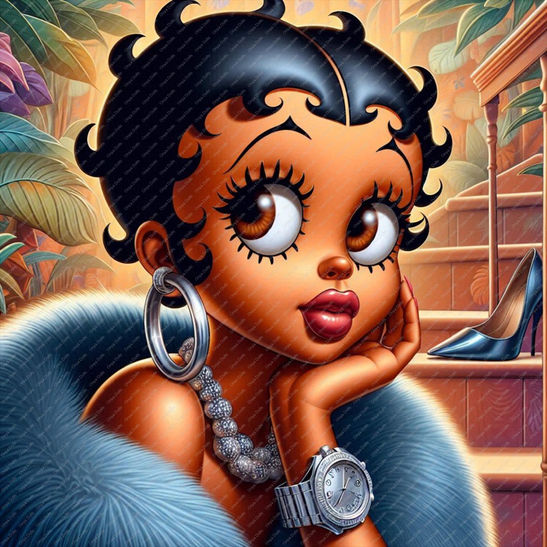 Baddie Boo, Classy, African American Woman, Melanin, Fur Coat, Afro ...