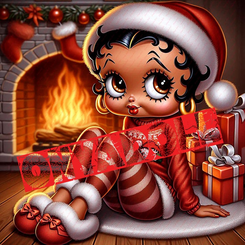 Baddie Santa - Etsy