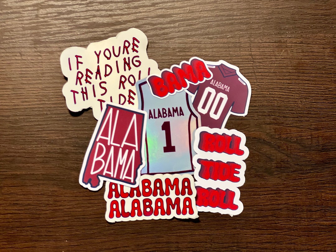 University of Alabama Stickers (40+ Stickers!!) - Etsy