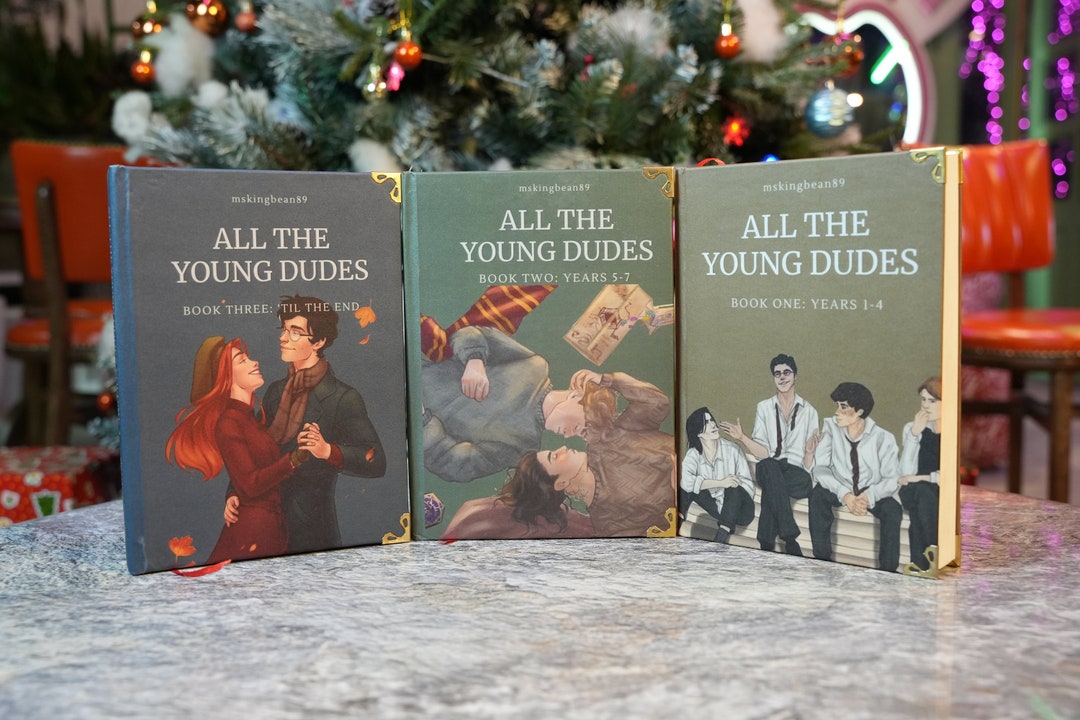All the Young Dudes Book. Complete 3-volume Hardcover Edition. Full ...