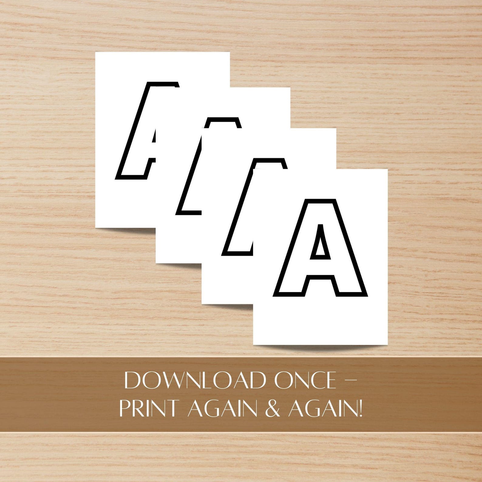 Complete Block Letter and Number Bundle | Alphabet | Crafting | Drawing ...