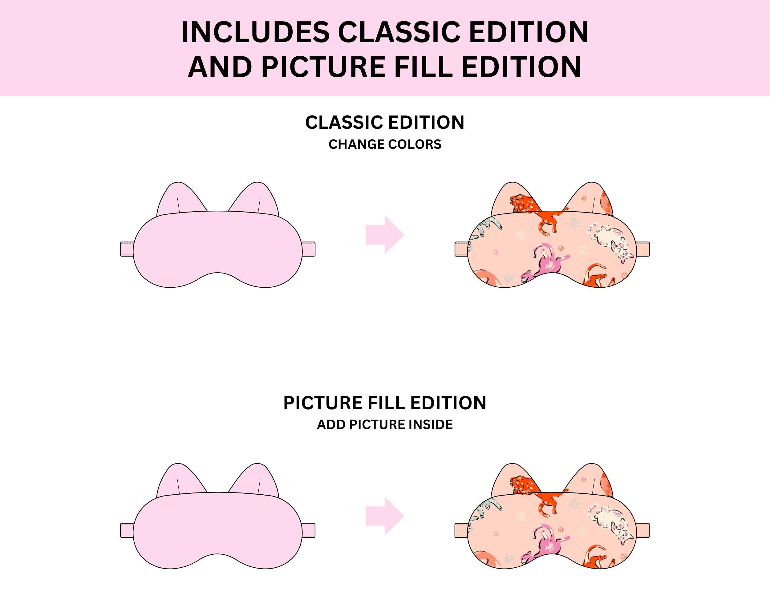 Sleepy Girl Canva Mockup Pack (picture Fill Edition) | Women's Clothing ...