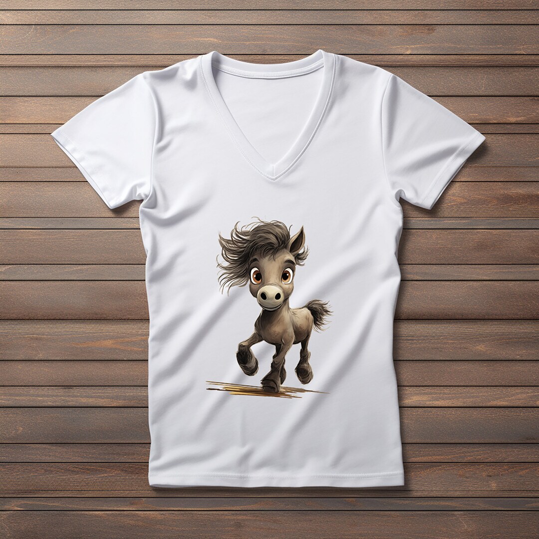 Cute Funny Pony PNG Transparent Cartoon,printable,digital Download ...