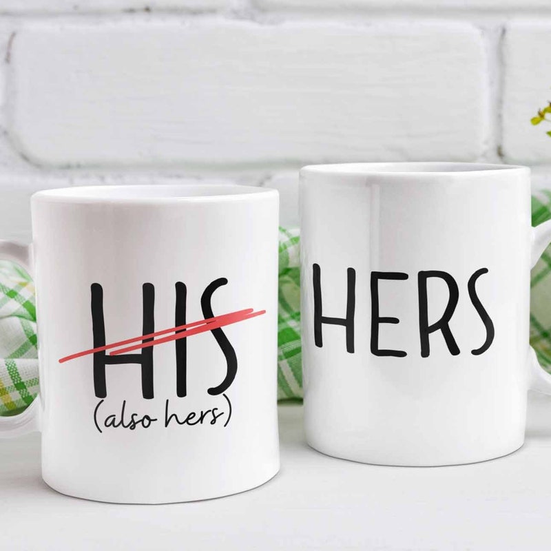 His and Her Espresso Mugs - Etsy