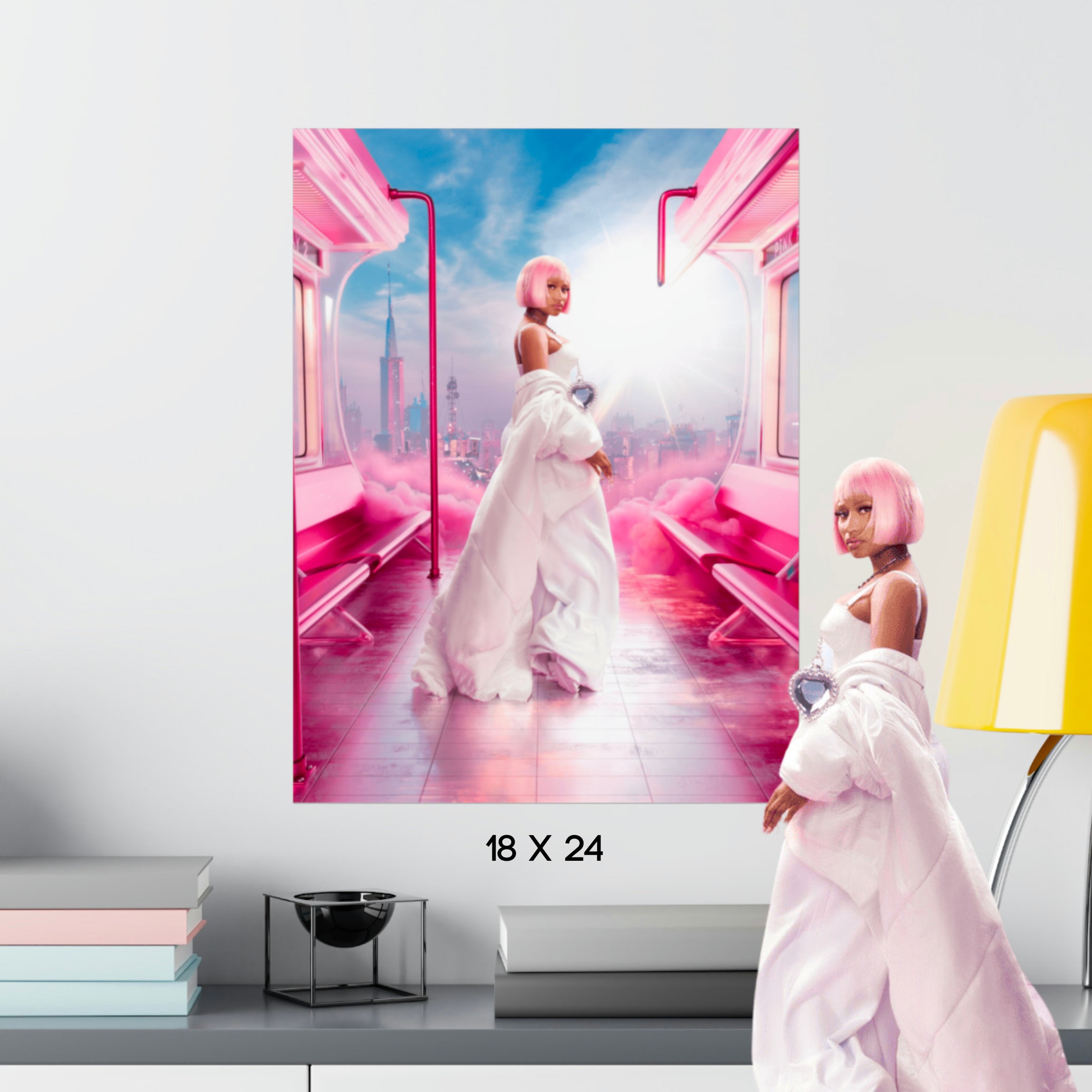 Nicki Minaj Queen of Rap Pink Friday 2 Posters sold by Thai Yassmin ...