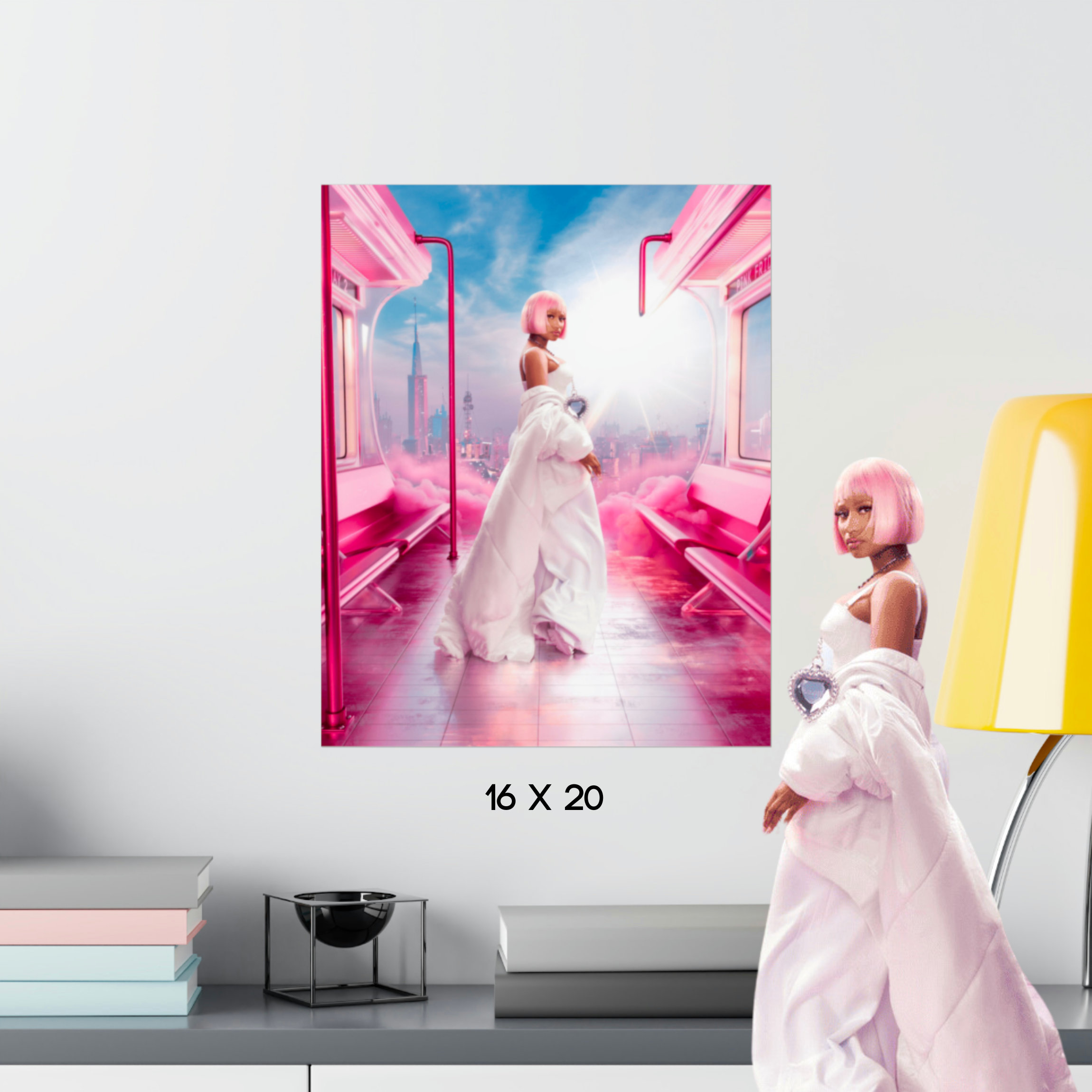 Nicki Minaj Queen of Rap Pink Friday 2 Posters sold by Thai Yassmin ...