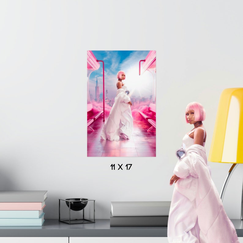 Nicki Minaj Queen of Rap Pink Friday 2 Matte Vertical Posters - Etsy