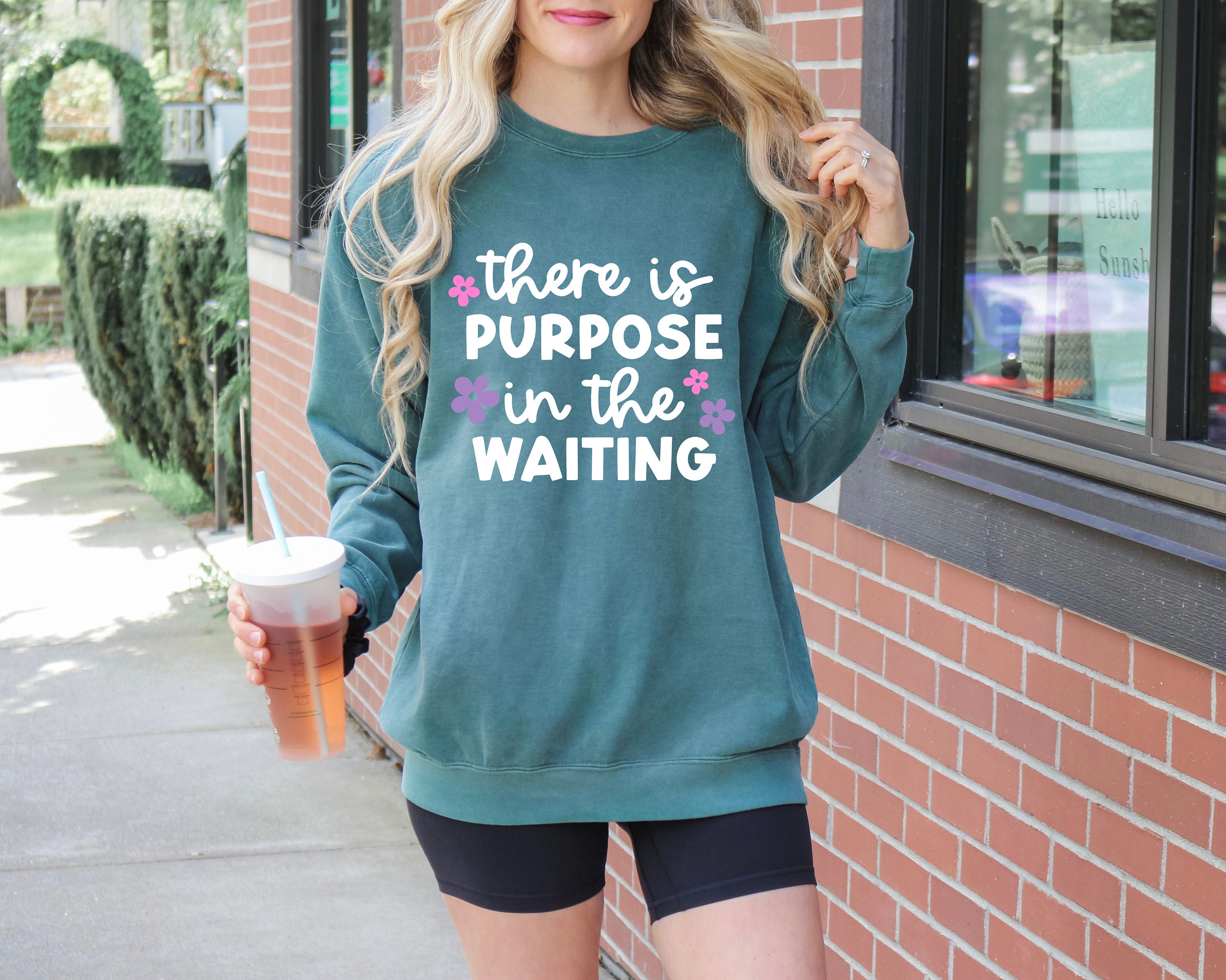 Purpose in the Waiting SVG, Faith Svg, Christian Svg, Religious Svg ...