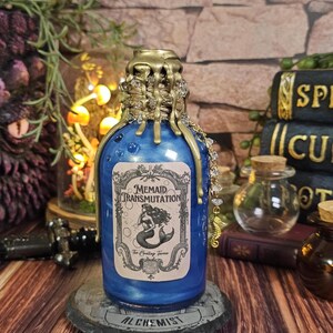 Mermaid Transmutation Magic Potion | Color Shifting | Medieval Fantasy ...