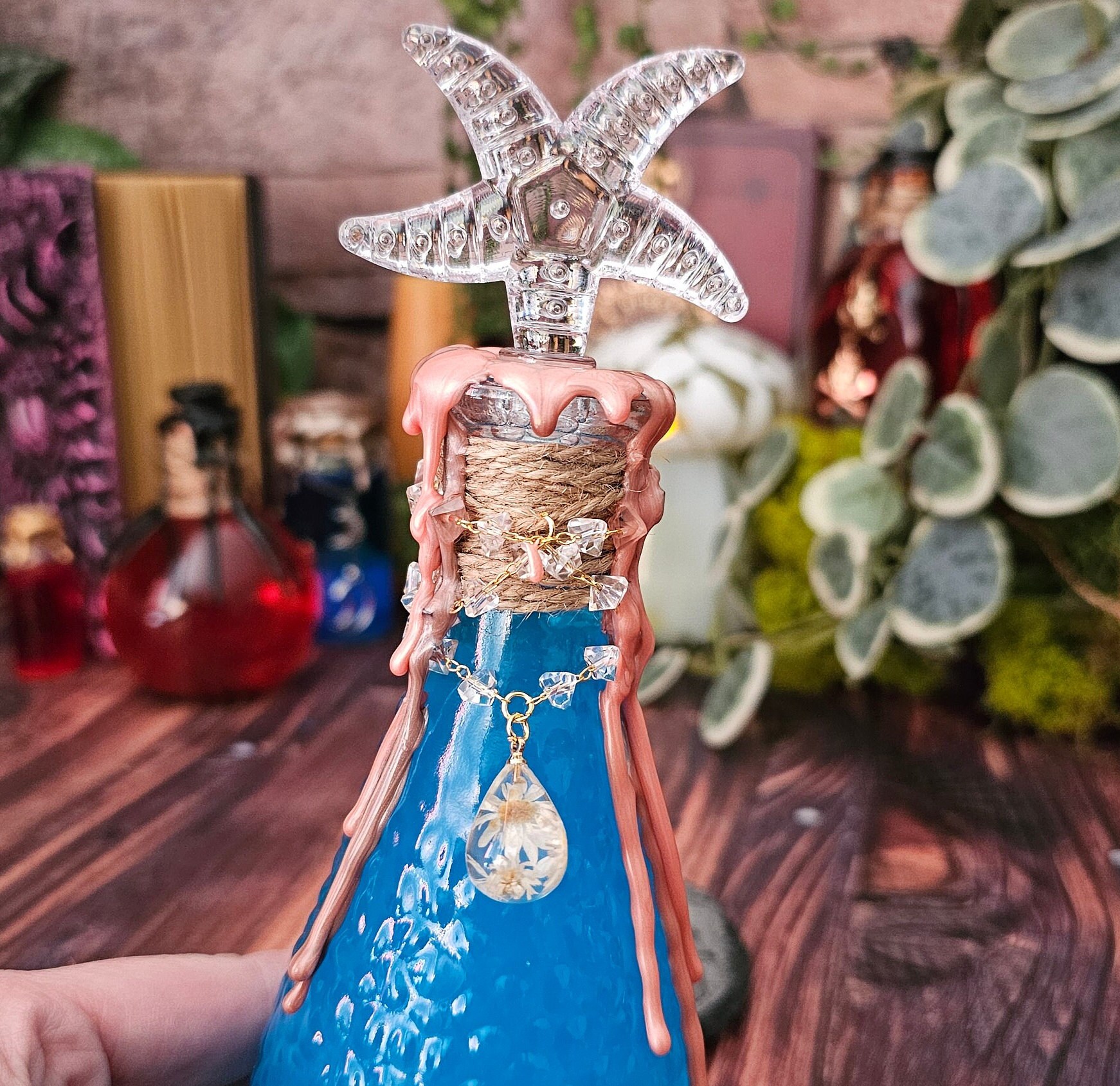 Mermaid Tears Magic Potion Medieval Fantasy Potion Magic Potion Bottle ...