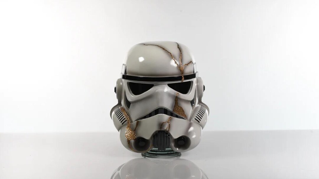Gold Kintsugi Storm Trooper Helmet - Etsy