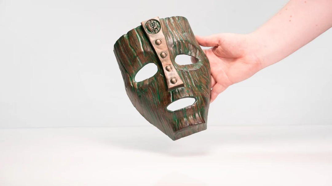 Mask of Loki the Mask Costume Display Prop - Etsy