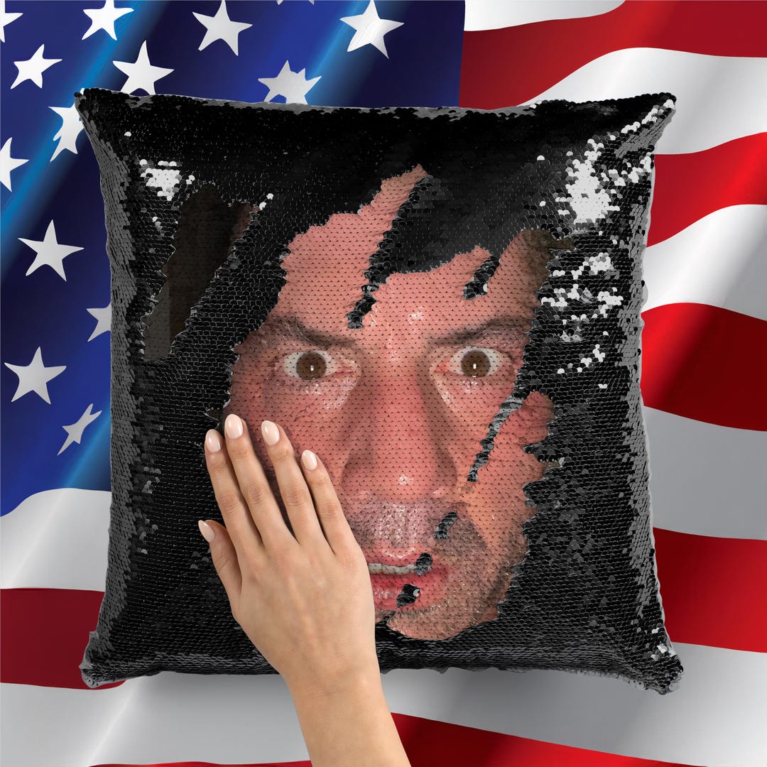 JOE ROGAN - Fan Sequin Pillow Case - Etsy