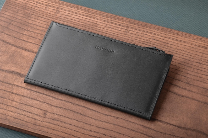 Mens Long Wallet, Handmade Long Leather Wallet, Mens Leather Clutch ...