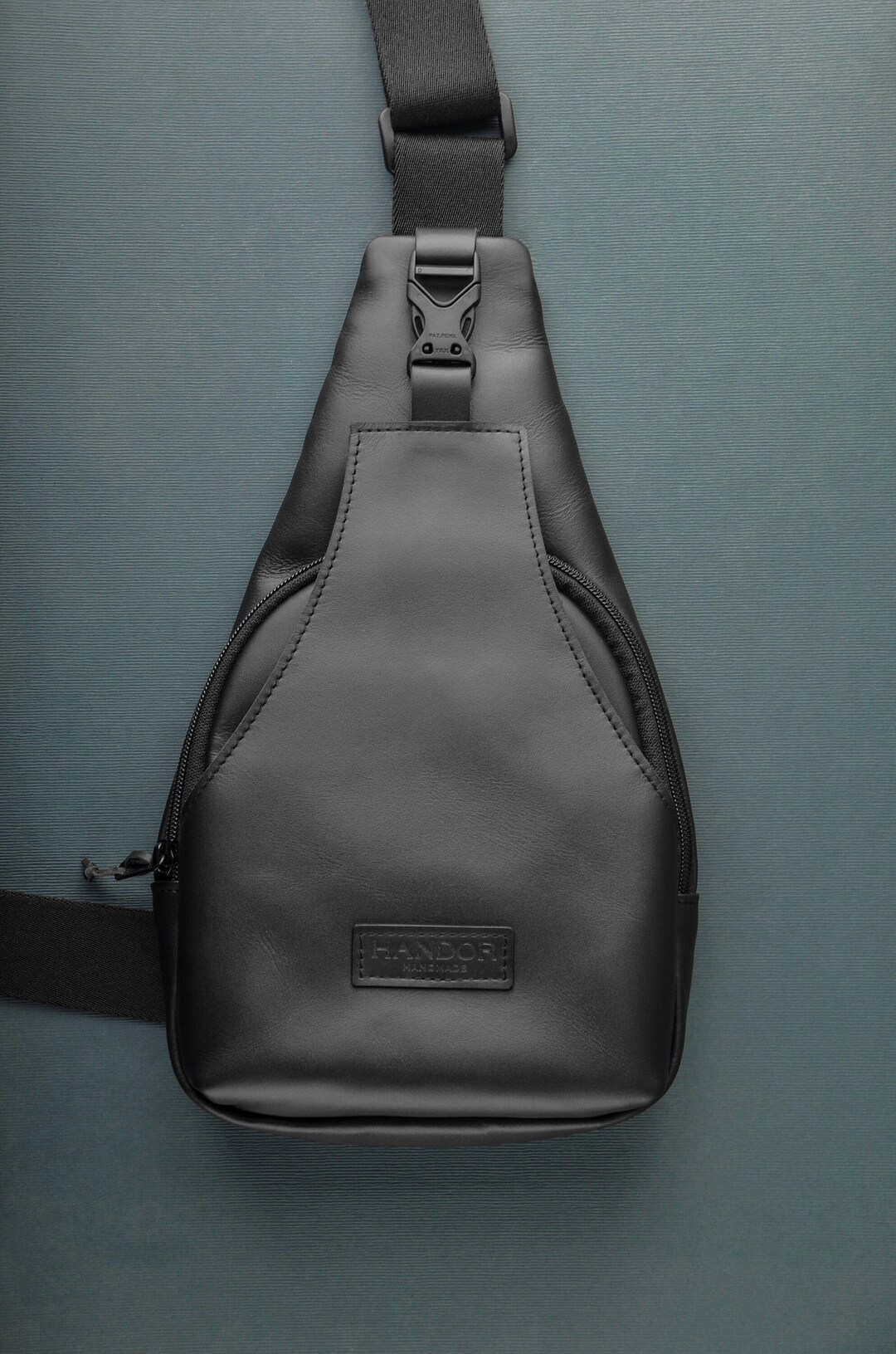 Leather Chest Bag for Men, Men Leather Chest Bag, Leather Crossbody Bag ...