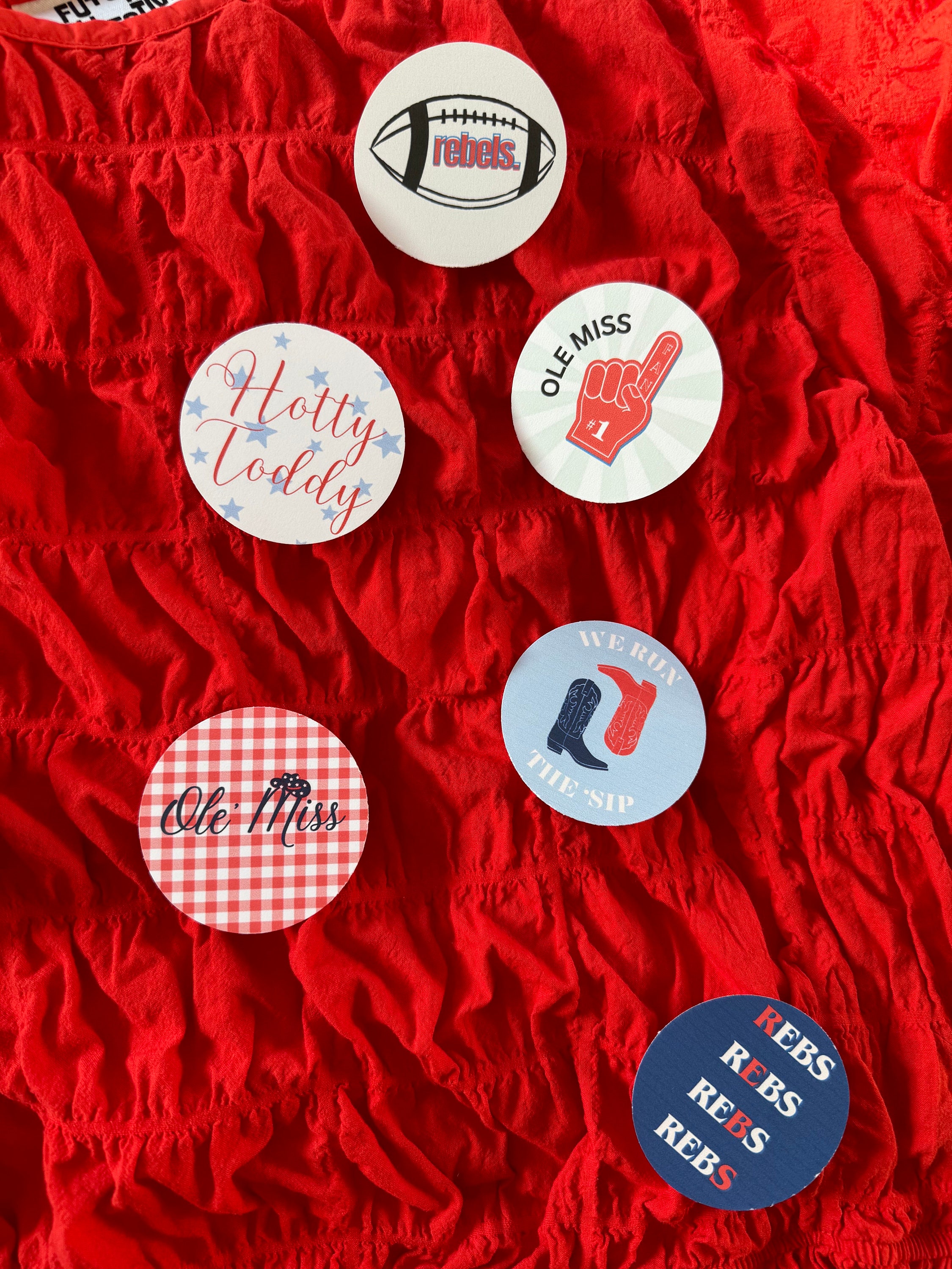 University of Mississippi | Ole Miss College Game Day Sports Buttons - Etsy