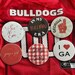 University of Georgia | Georgia College Game Day Sports Buttons - Etsy