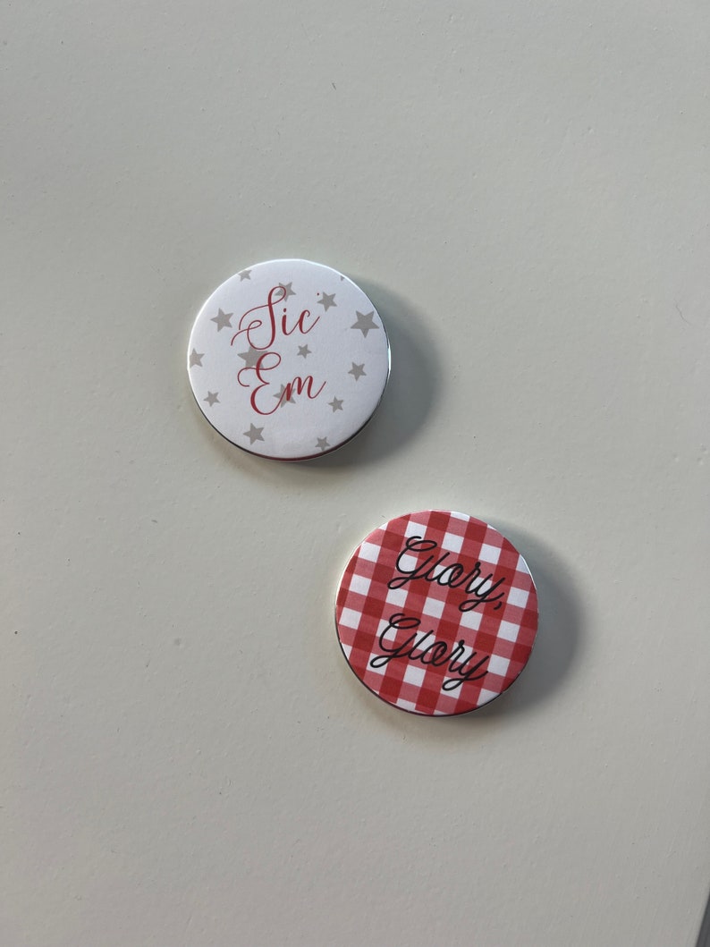 University of Georgia | Georgia College Game Day Sports Buttons - Etsy