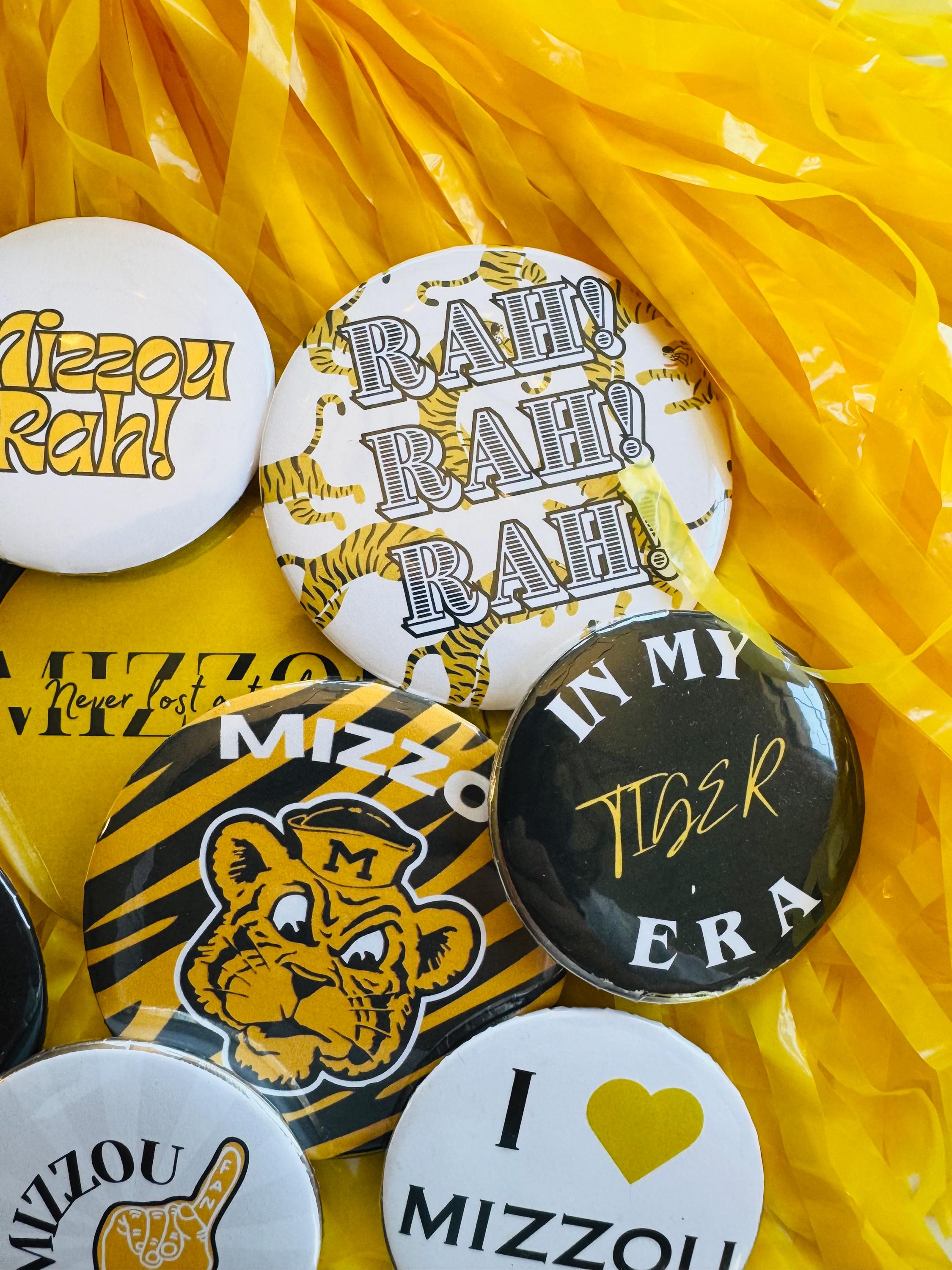 University of Missouri | Mizzou College Game Day Sports Buttons - Etsy
