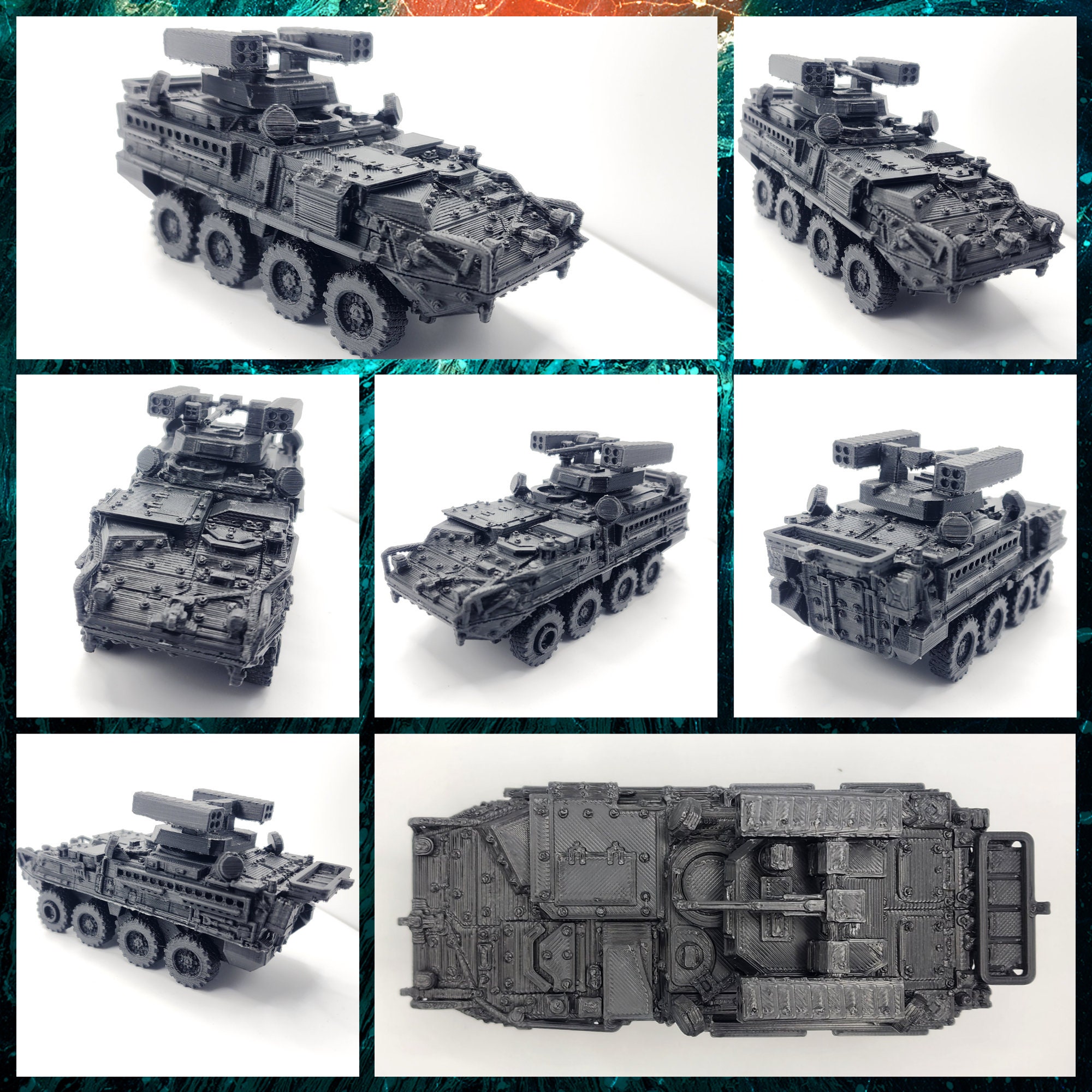 Stryker, M–SHORAD 1:50 - Etsy