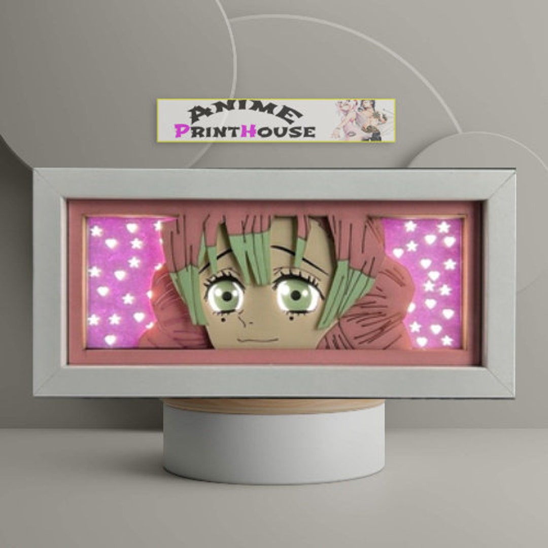 Anime Light Box Anime LED Light Box Mitsuri LED Gift Home Decor, Anime ...