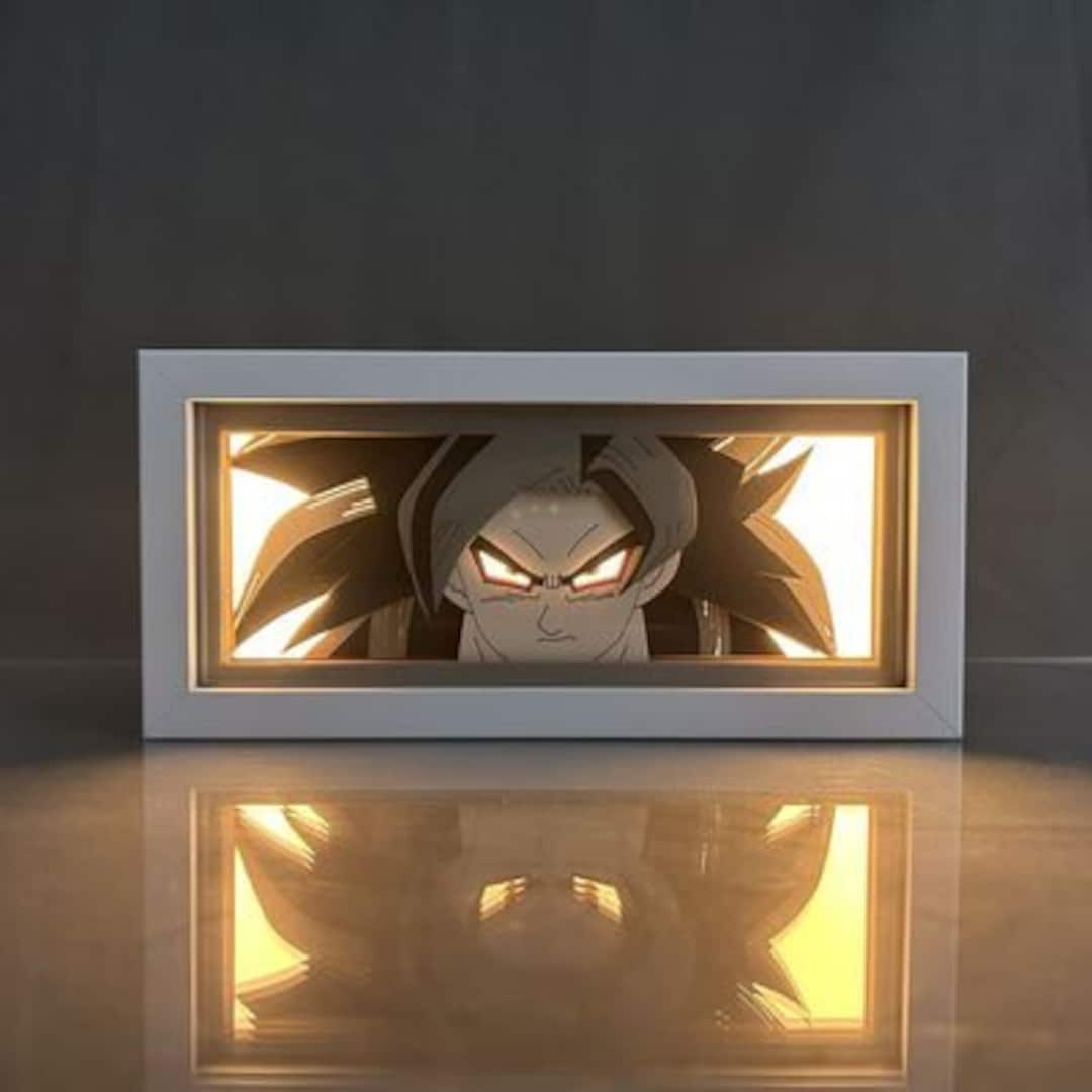 Anime Light Box Dragon Inspired 3D Anime Light Box LED Anime Gift Light ...