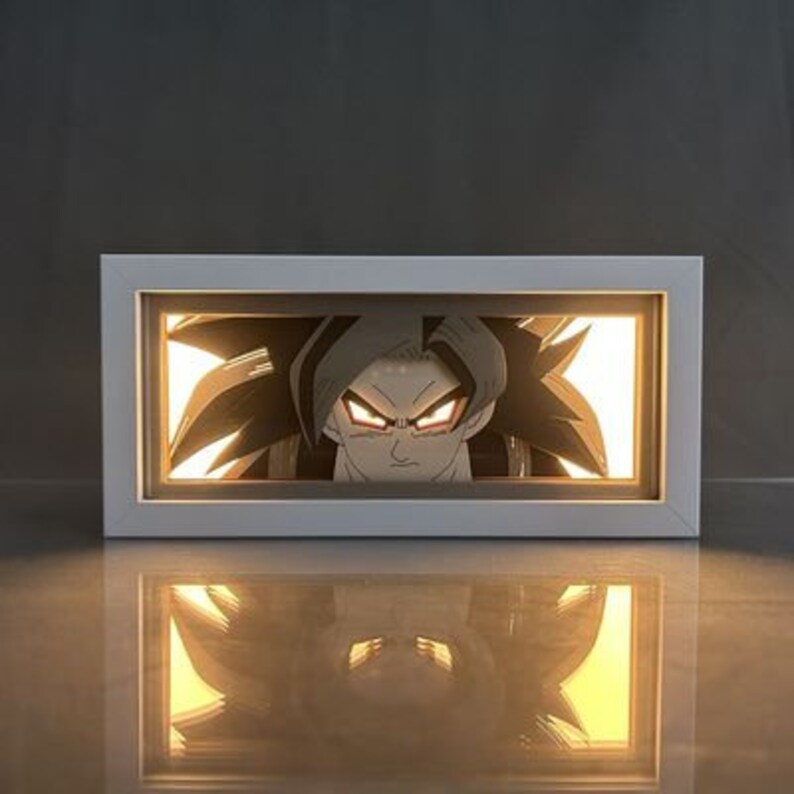 Anime Light Box Dragon Inspired 3D Anime Light Box LED Anime Gift Light ...