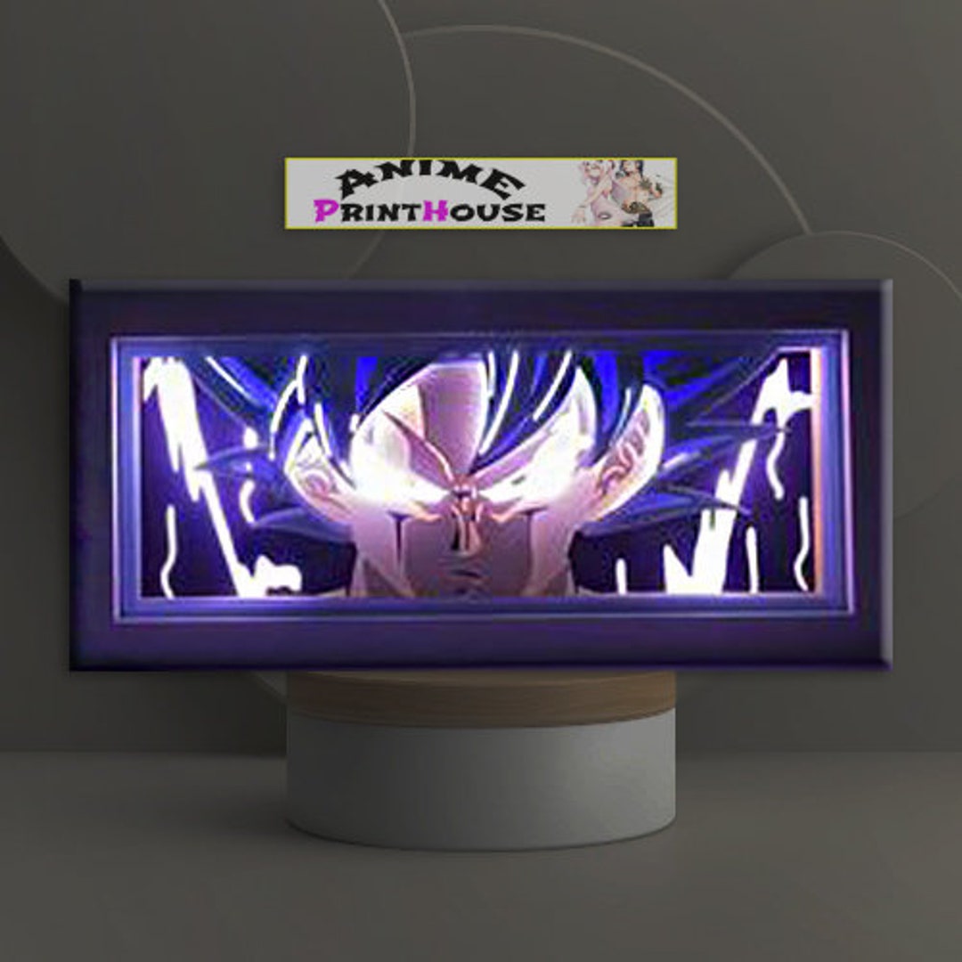 Anime Light Box 3D Anime Table Light LED Light Home Decor Gifts for Him ...