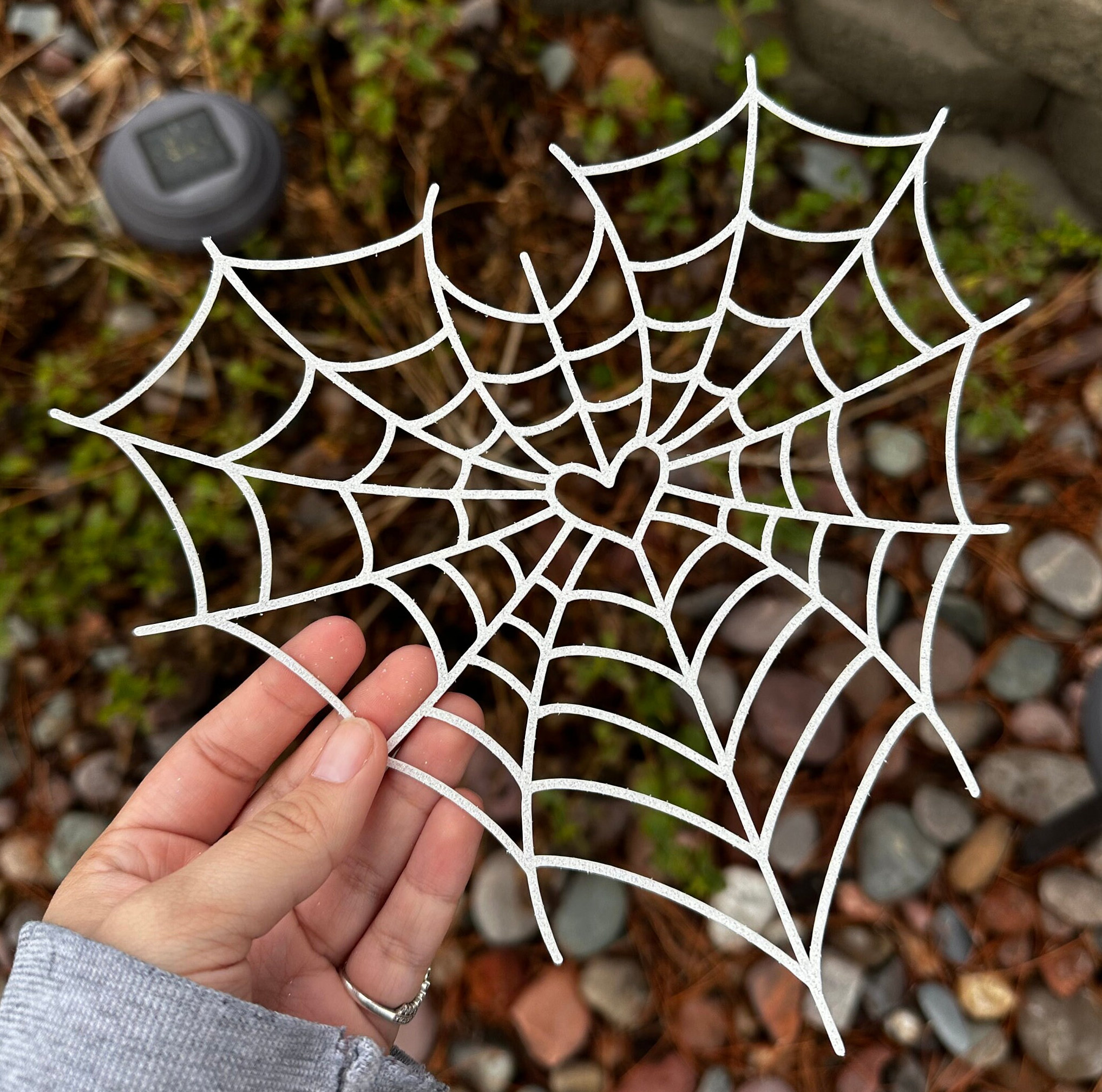 Heart Web Topper - Etsy