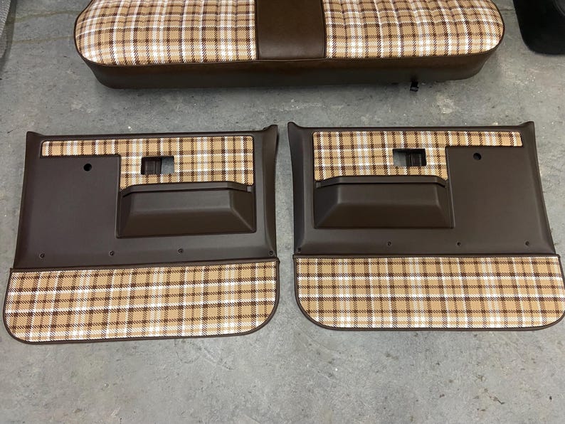 1981-1987 Chevy C10 Squarebody Seat Upholstery and Interior Kit - Etsy