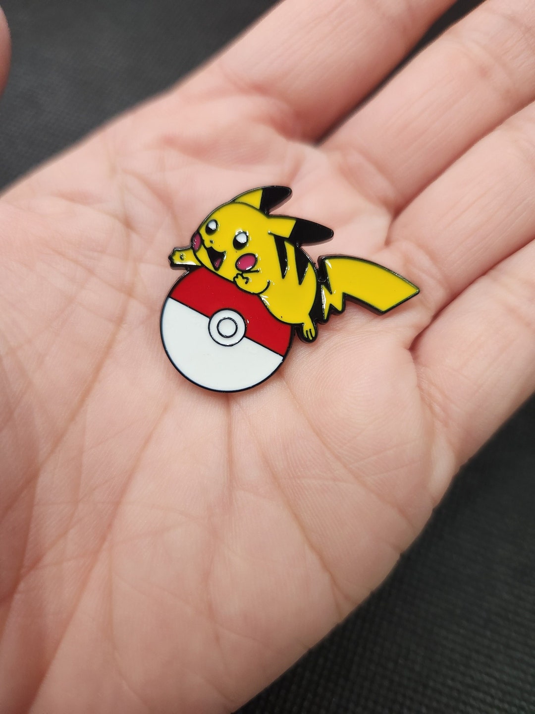 Videogame Pocket Monster Classic Cartoon Anime Enamel Pin - Etsy