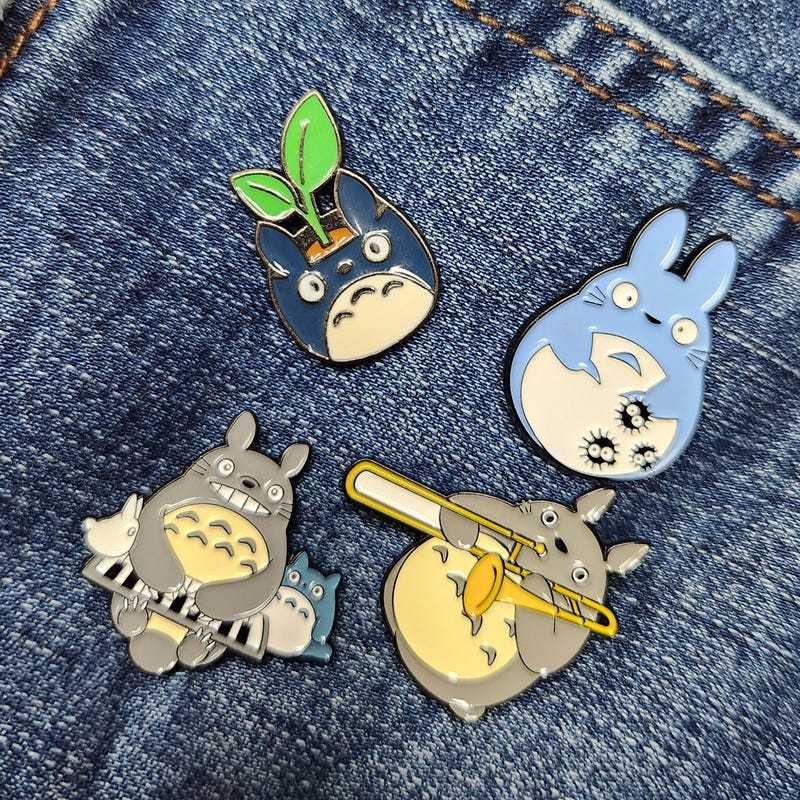 Anime Enamel Pins - Etsy