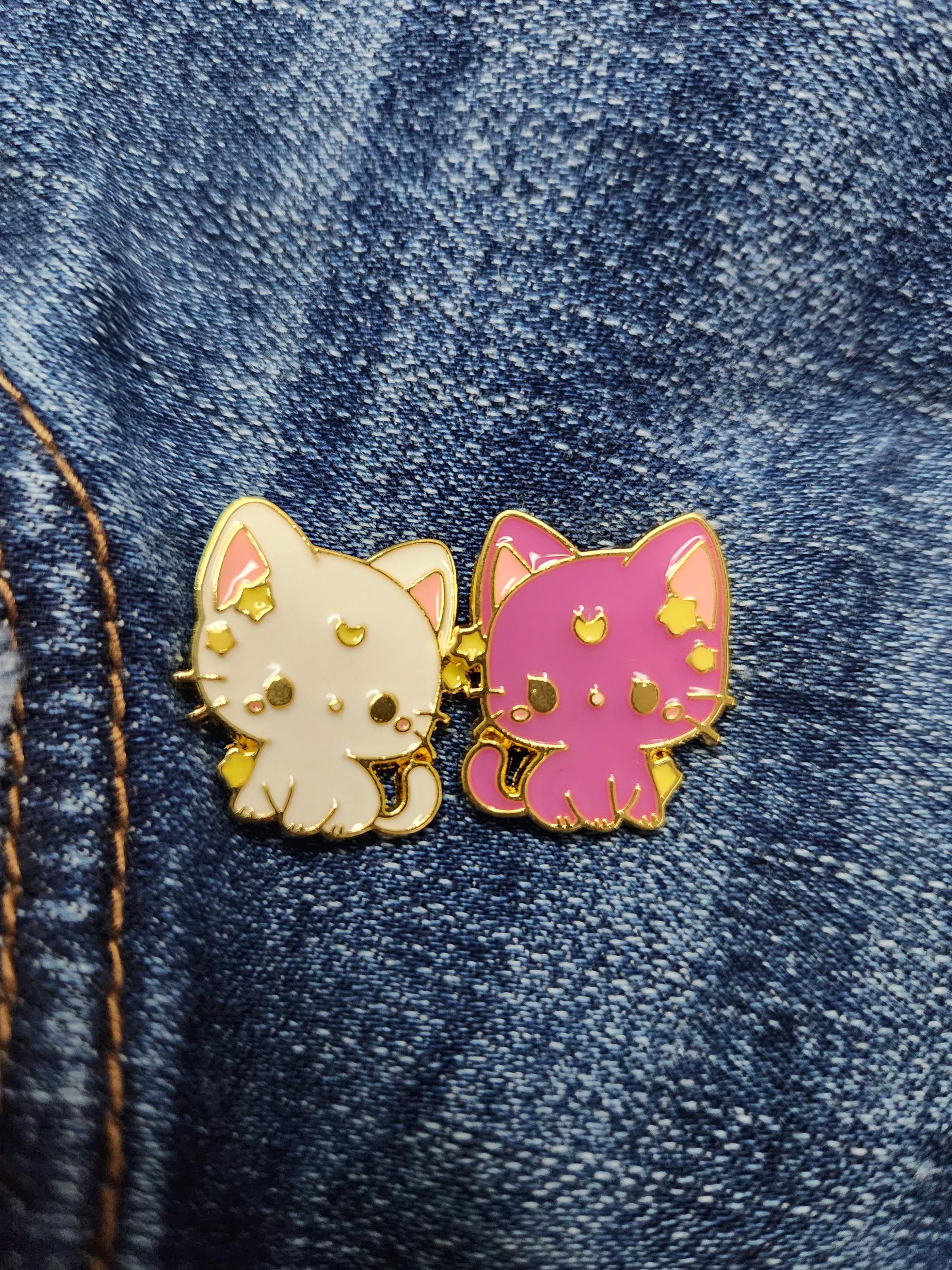 Kawaii Popular Japanese Princess Anime Cat Enamel Pin - Etsy