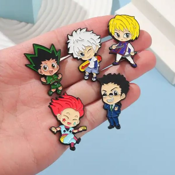 Anime Enamel Pins - Etsy