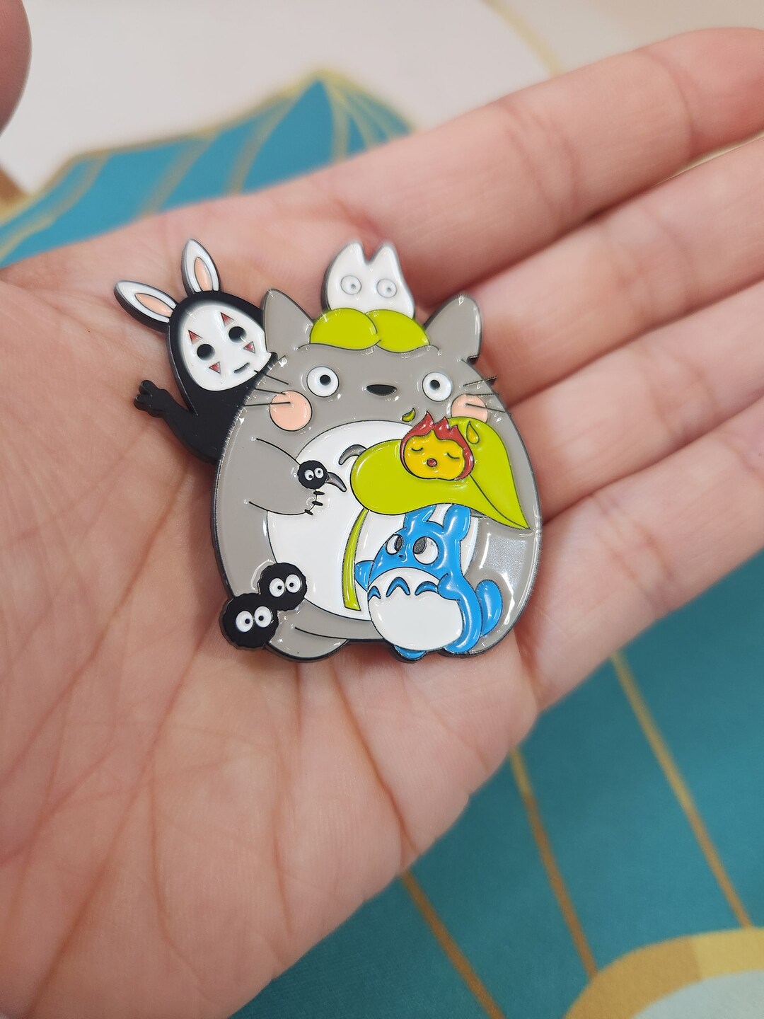 Popular Japanese Anime Enamel Pin Miyazaki - Etsy