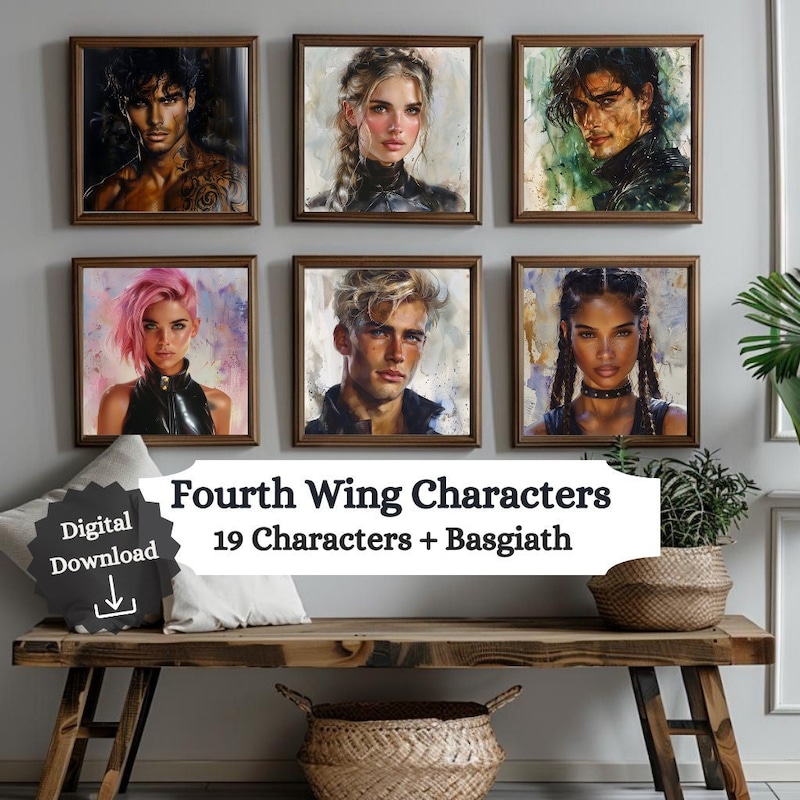 Fourth Wing Art - Etsy