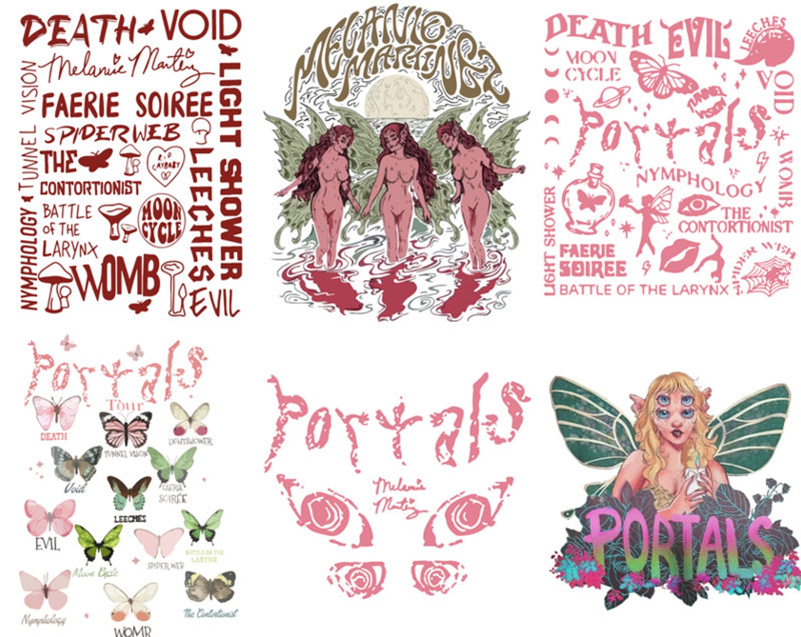 Portals Tour 2023 Png, Me-la-nie Tour Png, Portals Merch, Portals Album ...