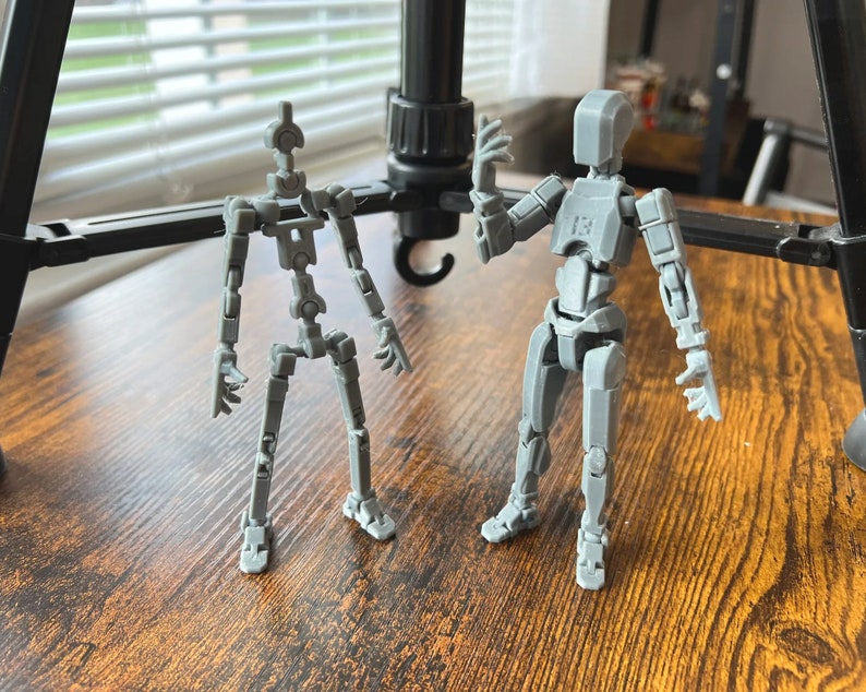 3D Printed Poseable Action Figure: Artist Mannequin for Drawing - Etsy