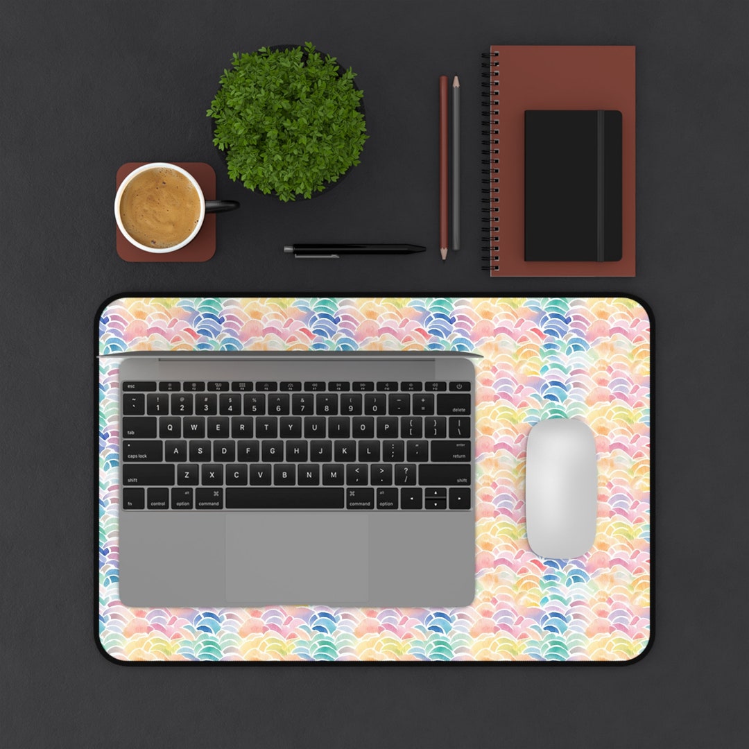 Rainbow Colored Mouse Decordesk Mat Rainbows Desk Decor - Etsy
