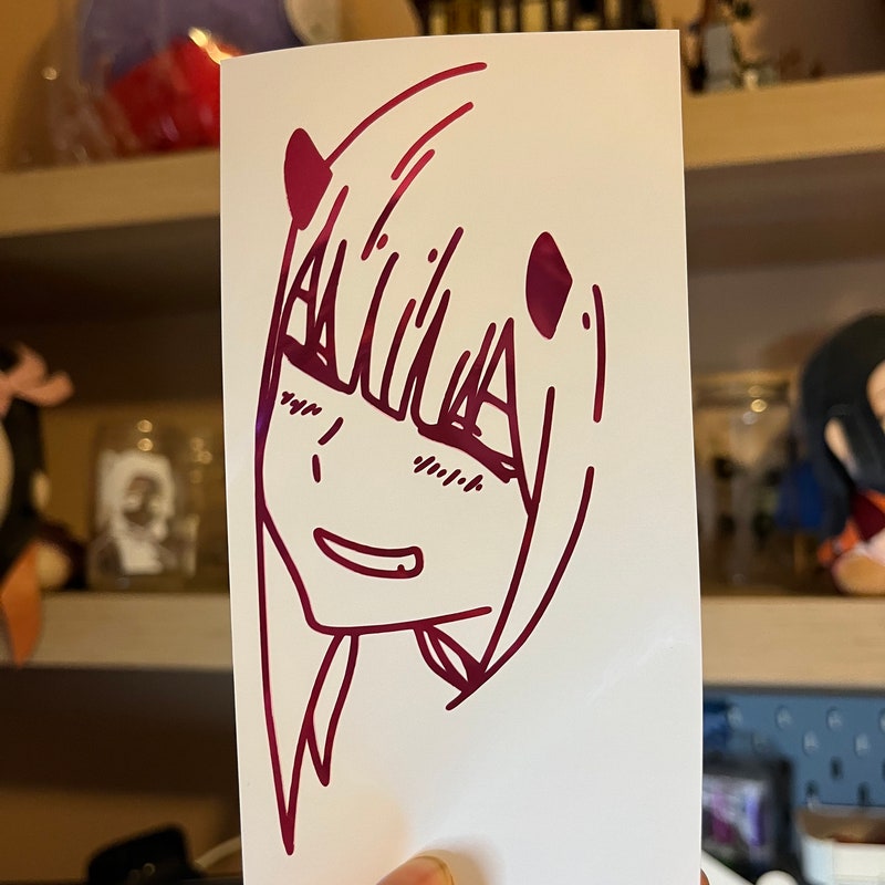 Zero Two Stickers - Etsy