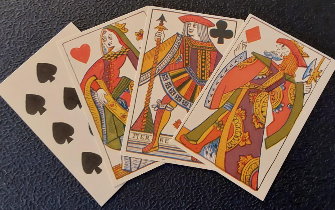 16th Century French Playing Cards - Etsy
