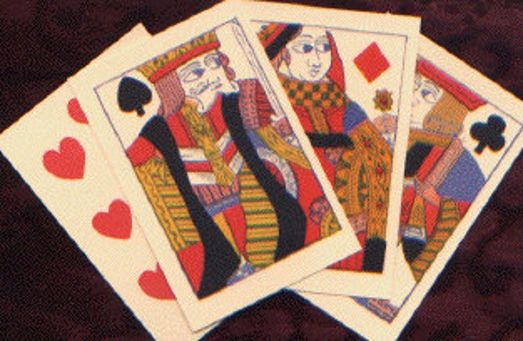 18th Century English Playing Cards - Etsy